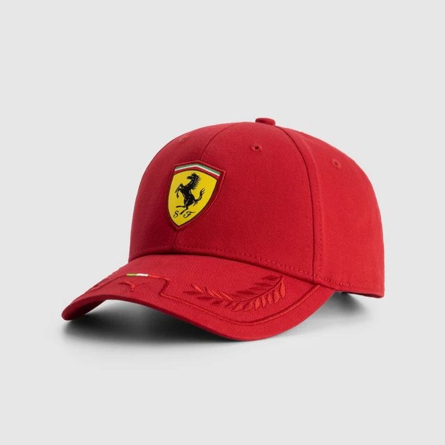 SCUDERIA FERRARI F1 PUMA Italian Stripe Baseball Cap 2025 £31.50 ...