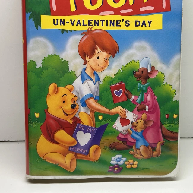 WINNIE THE POOH Un-Valentine’s Day VHS 1996 Disney Video Tape Vintage ...
