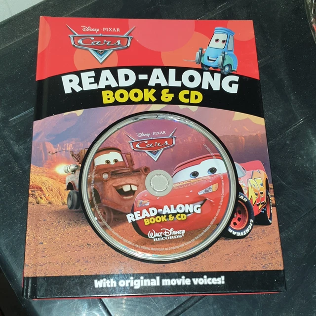 DISNEY / PIXAR - CARS - Read-Along Book & CD - FREE POST $15.99 ...