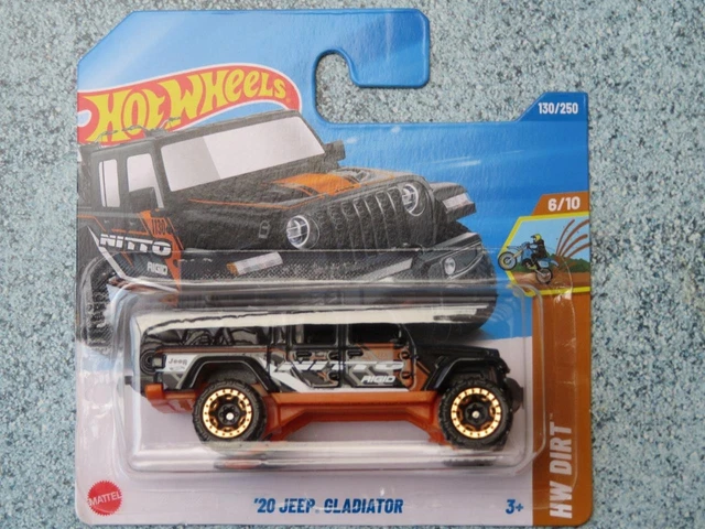 HOT WHEELS H5F 130 2020 JEEP GLADIATOR 2025 black 130/250 CaseF £3.50 ...