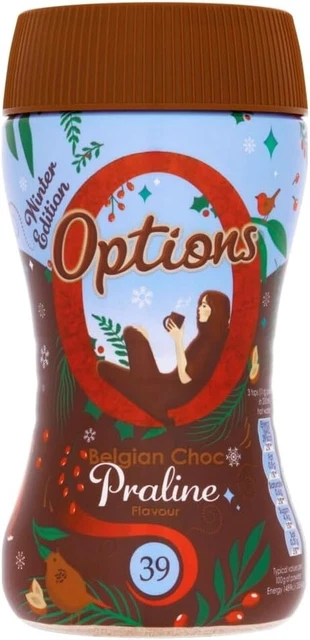 OPTIONS HOT CHOCOLATE Winter Edition - Belgian Chocolate & Praline ...