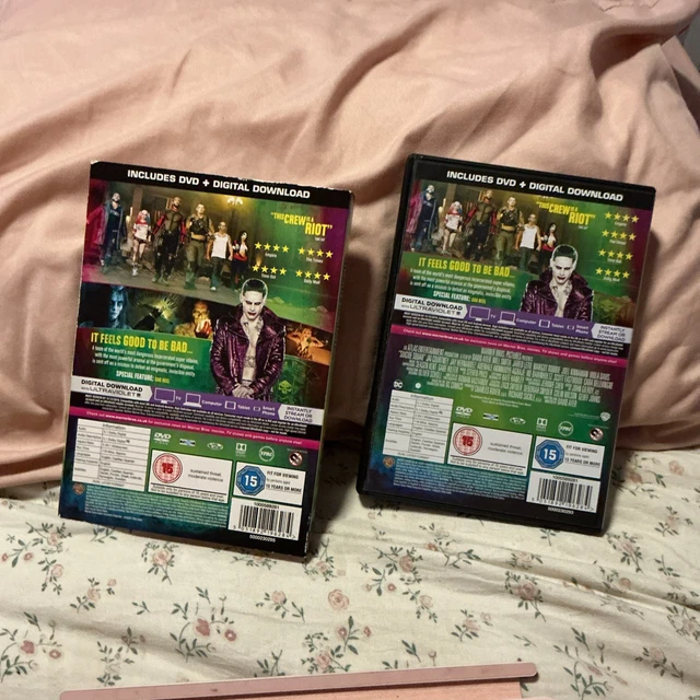 SUICIDE SQUAD DVD DC Comics - Jared Leto, Margot Robbie - Will Smith ...