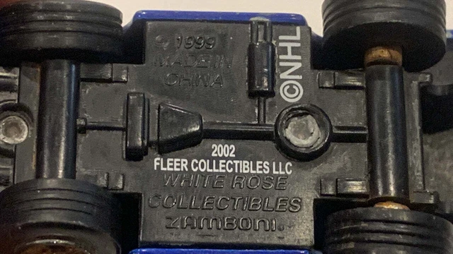 BLUE ST LOUIS Blues NHL Zamboni Fleer White Rose Toy Diecast Car $7.35 ...