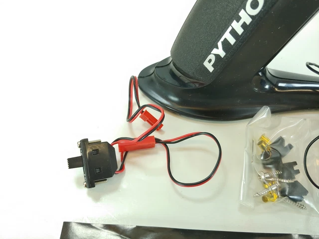 VINTAGE JR PYTHON 2-Channel Digital RC Radio System Transmitter ...