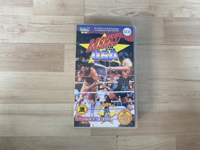 WWE / WWF Bashed In The USA VHS - Rare £5.00 - PicClick UK
