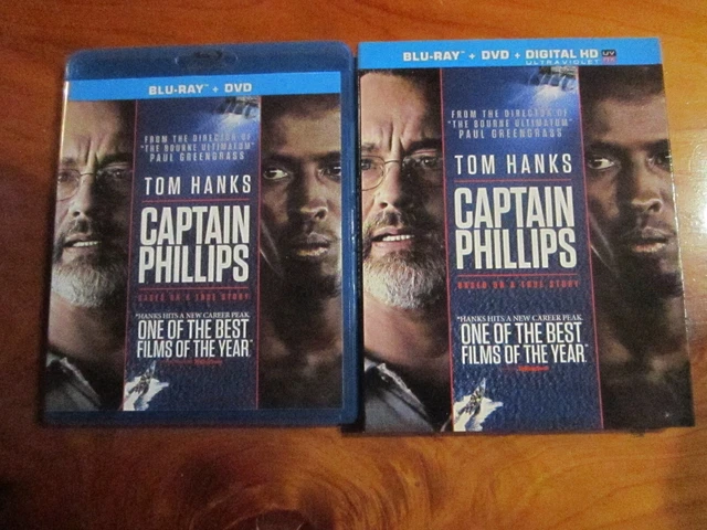 DVD BLU-RAY CAPTAIN Phillips Cardboard Sleeve Great ** Must See **** $9 ...