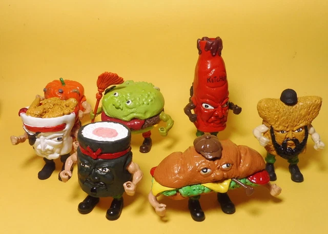FOOD WARRIORS NO MATTEL food fighters inspired fan art figure set full ...