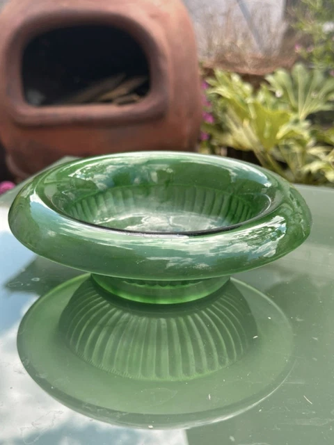 VINTAGE GEORGE DAVIDSON Green Cloud Bowl Art Deco Centrepiece 1930s £23 ...
