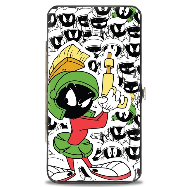 HINGED WALLET MARVIN the Martian Ray Gun Pose/Expressions Stacked ...