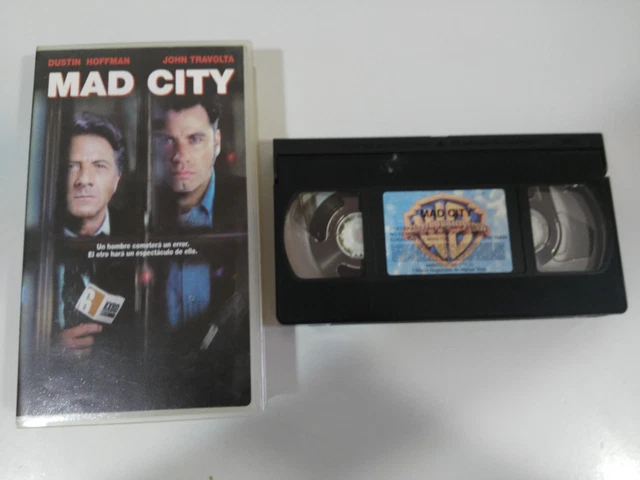 MAD CITY FILM Tape VHS Collector Dustin Hoffman John Travolta EUR 25,74 ...