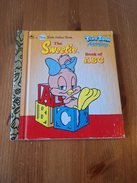 TINY TOON ADVENTURES The Sweetie Book Of ABC 1991 A First Little Golden ...