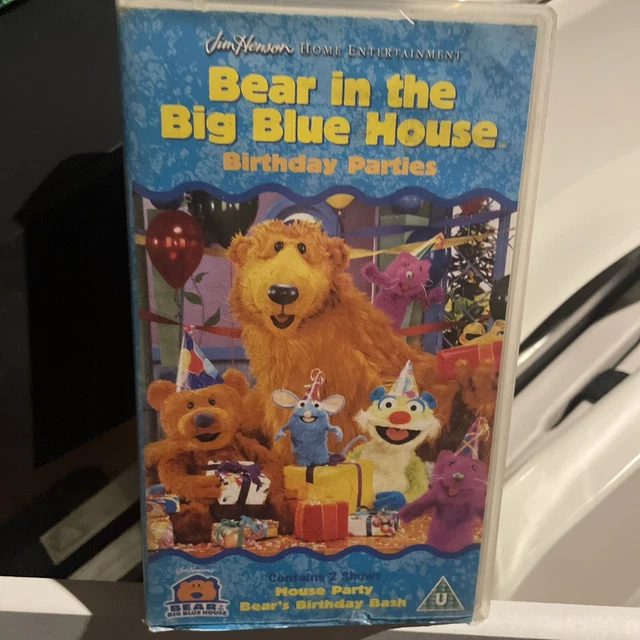 BEAR IN THE big blue house vhs £1.99 - PicClick UK