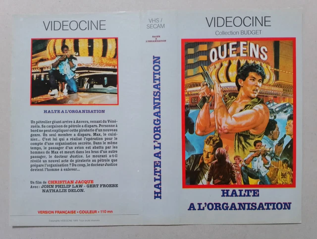 JAQUETTE VHS - Halte A L'organisation - Vhs Sleeve EUR 5,00 - PicClick FR