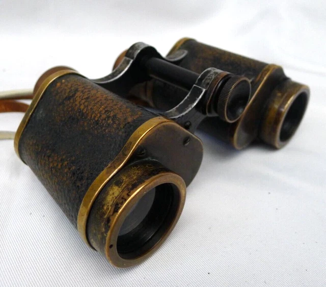 WW1 / WW2 Late War Army Military? Field Glasses Binoculars Good Working ...