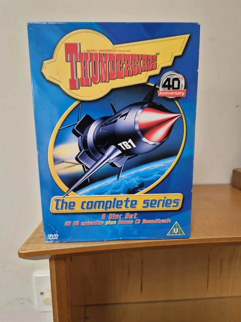 THUNDERBIRDS DVD BOX Set 40th Anniversary Complete Series Postcards Soundtrack £14.23 - PicClick UK