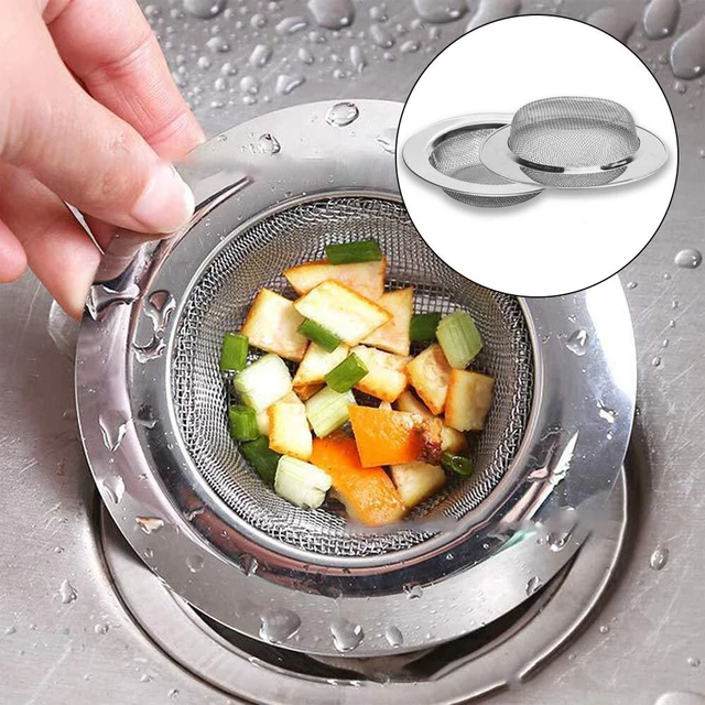 RÉDUIRE LES PROBLÈMES de drainage avec le filtre d'évier en acier ...