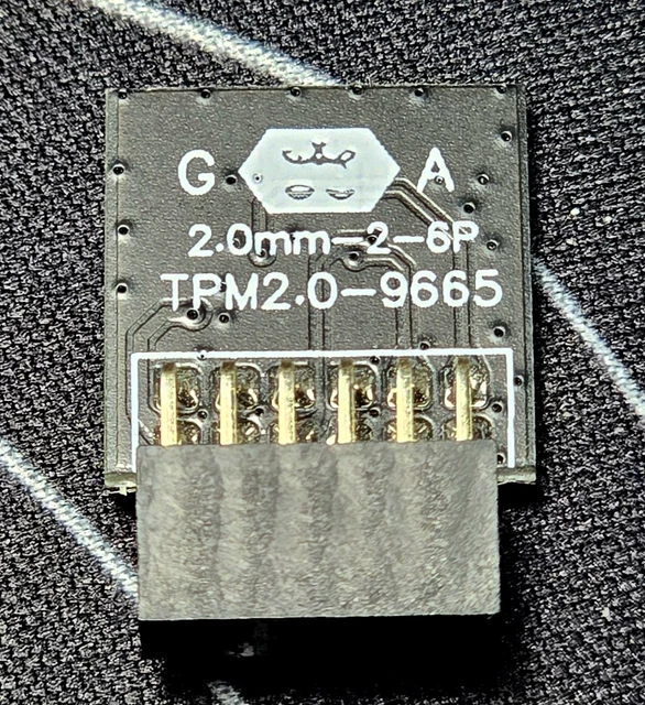 MOTHERBOARD TPM 2.0 Module 9665 $29.99 - PicClick CA