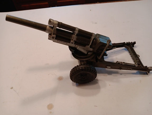 VINTAGE 1960S, LOUIS Marx Toys, Long Range Howitzer Cannon, Fires Caps ...