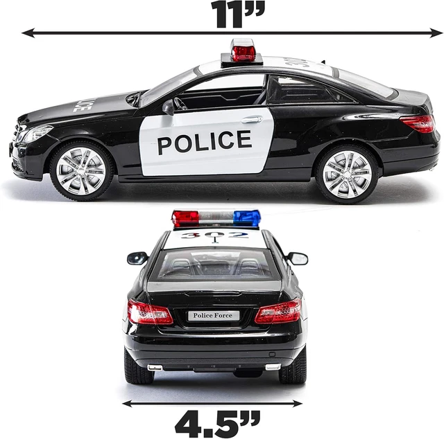 RC POLICE CAR Remote Control Toy with Lights and Siren - Radio Control ...