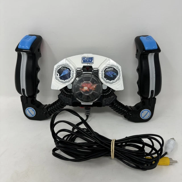 STAR WARS THE Clone Wars Jakks Pacific TV Plug N Play Controller Video ...