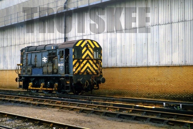 35MM SLIDE BR British Rail Diesel Loco Class 09 09013 Ashford 1986 ...
