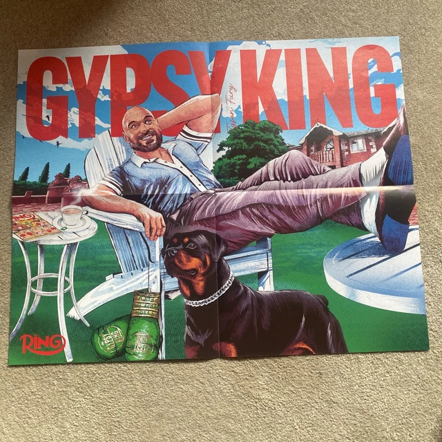 TYSON FURY POSTER 2025 The Ring Magazine 20”/16” Boxing Boxer Sport New ...