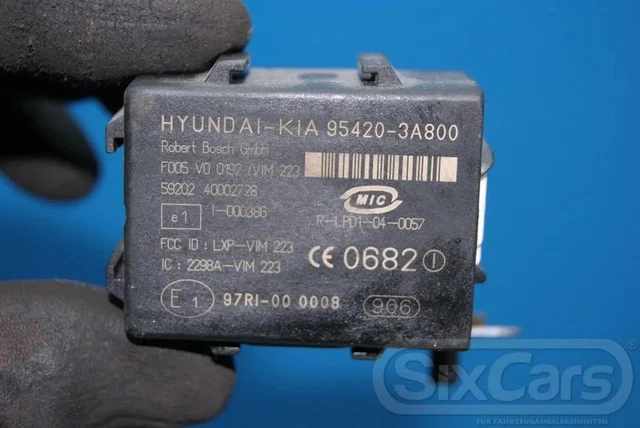 HYUNDAI TRAJET FO 2.0 Modul Wegfahrsperre Immobiliser Steuergerät 95420 ...