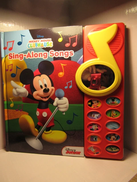 MICKEY MOUSE CLUBHOUSE - Surprise Mirror Sound Book: Sing-Along Songs ...