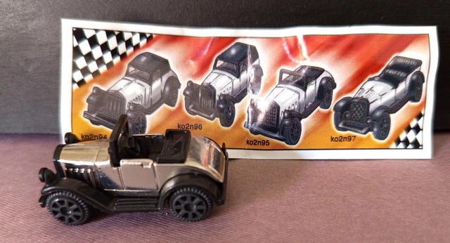 SORPRESINE KINDER AUTO d'EPOCA Sesta serie anno 2001 CON CARTINE EUR 9,90 - PicClick IT