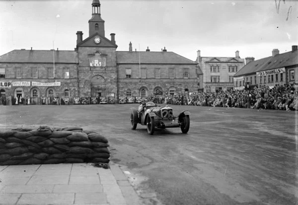 FREDDIE DIXON CHARLIE Dodson, Riley TT Sprite 1936 Motor Racing Old ...