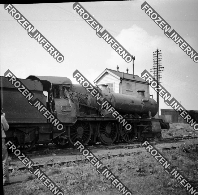 OLD TRAIN NEGATIVE.BRITISH Railways Steam Locomotive.No.6902.Swindon ...