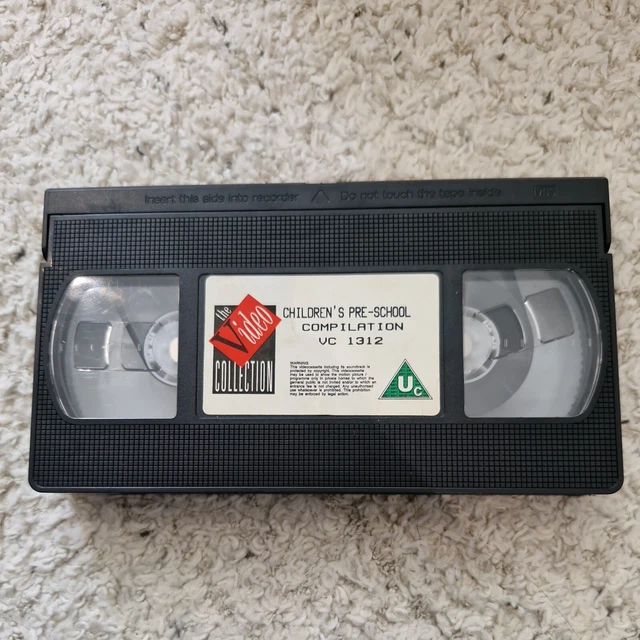 VINTAGE CHILDREN'S PRE-SCHOOL Compilation VHS Video Tape Woolworths ...