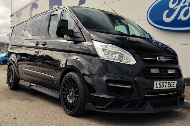 FORD TRANSIT CUSTOM 2.0 TDCi 170ps Low Roof D Cab Limited Van Auto £ ...