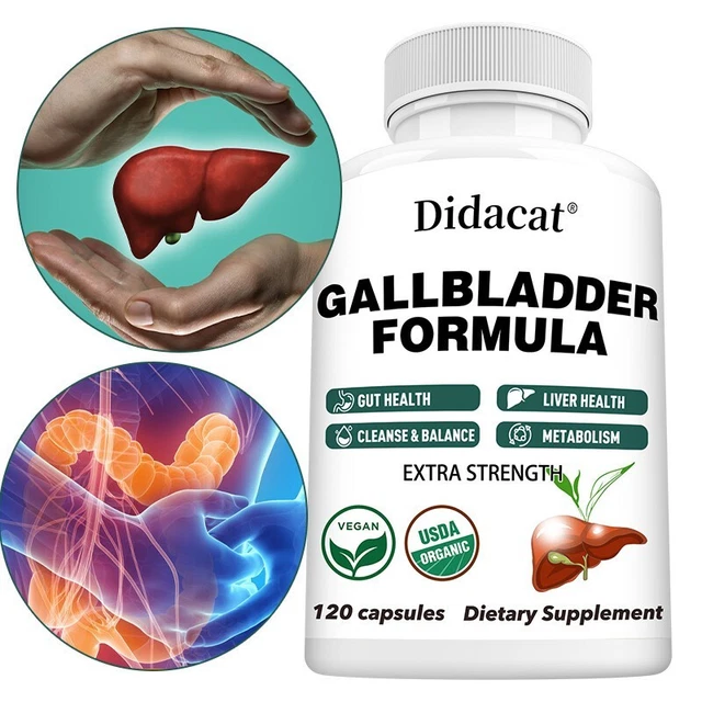 GALLBLADDER FORMULA MADE w/Purified Bile Salts & Ox Bile Digestive ...