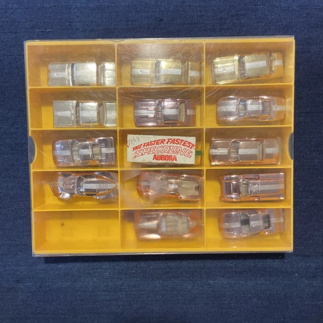 VINTAGE AURORA SPEEDLINE Cigar Box Car Lot Display Case $80.00 - PicClick