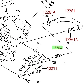 GENUINE TOYOTA PCV Valve OEM 12204-37010 £3.92 - PicClick UK