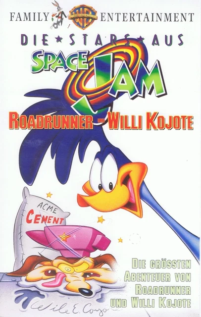 SPACE JAM: ROADRUNNER und Willi Kojote (VHS - 1997 - DE) EUR 6,90 ...