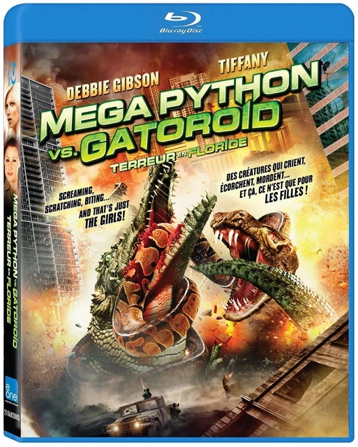 MEGA PYTHON VS. Gatoroid (DVD) Debbie Gibson, Tiffany A. Martinez EUR 5,93 - PicClick FR