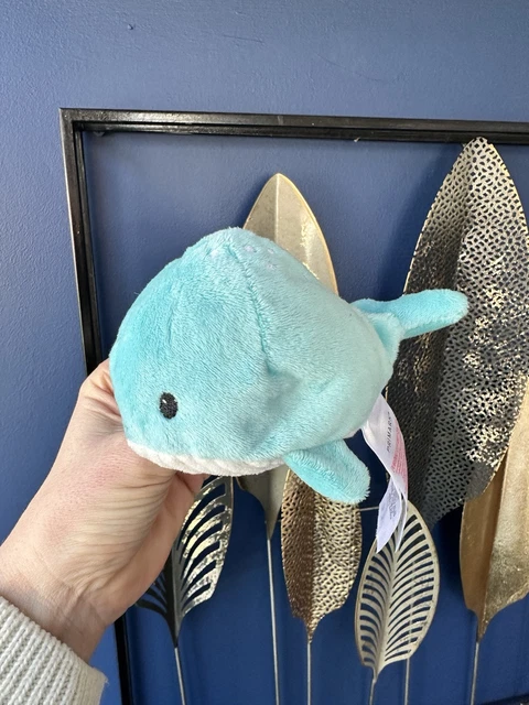PRIMARK WHALE SOFT toy blue big fish vgc sealife 5” long £9.49 ...