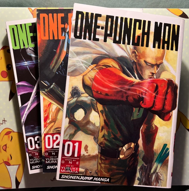 ONE PUNCH MAN manga volume 1-2-3 (Yusuke Murata) £12.00 - PicClick UK