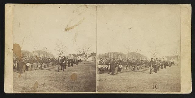 GENERAL ISAAC I. Stevens' brigade 15th (i. e. 50th) Penn. at an old Old ...
