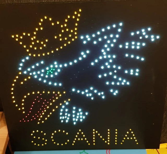 SCANIA LED TRUCK/LORRY cab 24in x 24in sign board. 12v/24v £155.00 ...