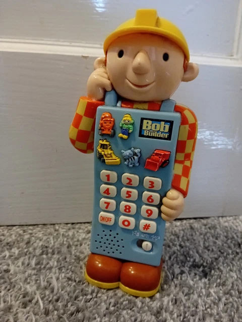 VTECH BOB THE Builder Mobile Phone And Instructions Interactive Role ...