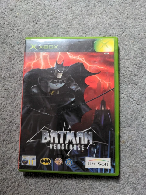 BATMAN &VENGEANCE& ORIGINAL Xbox Game + Instructions Booklet (Ubisoft ...