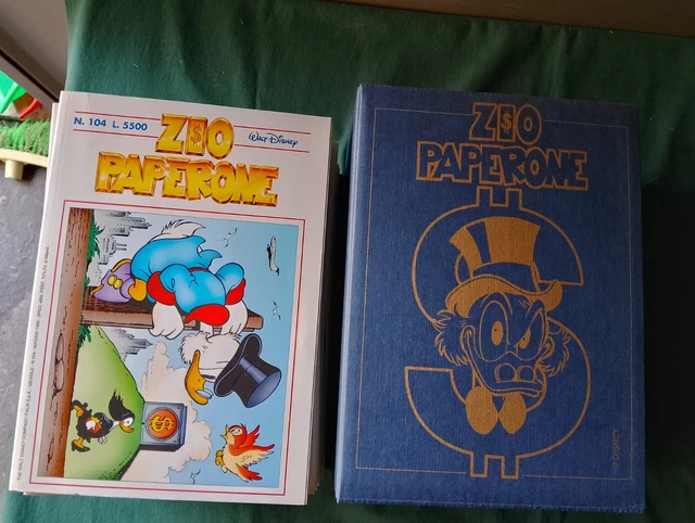 DISNEY Zio Paperone N°91/104 1° Edizione Con Cofanetto - Barks/Don Rosa ...