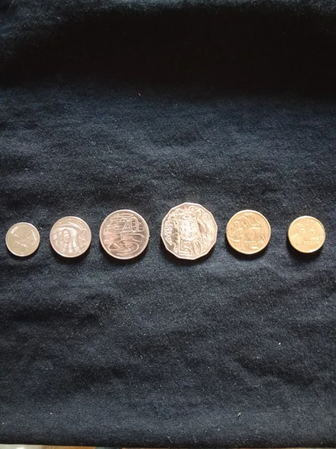 2016 CHANGEOVER COIN Set 5c 10c 20c 50c $1 & $2 50th Anniversary of ...