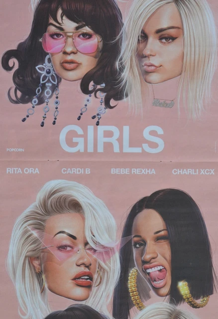 BEBE REXHA CARDI B RITA ORA CHARLI XCX - A3 Poster (42 x 28 cm) - Clippings NEU EUR 5,99 ...