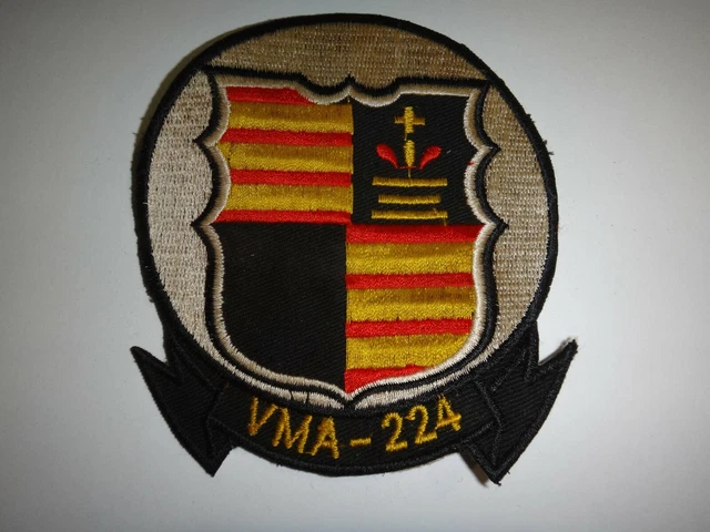VIETNAM WAR PATCH USMC Marine Fighter Attack Squadron VMF(AW)-312 £10. ...