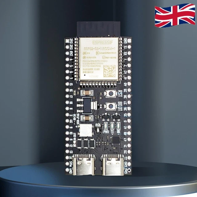 ESP32/ ESP32-S3/ESP32-C3 DEVELOPMENT Board CORE Dual Type-C ESP32-C3-DevKitM-1 £8.42 - PicClick UK
