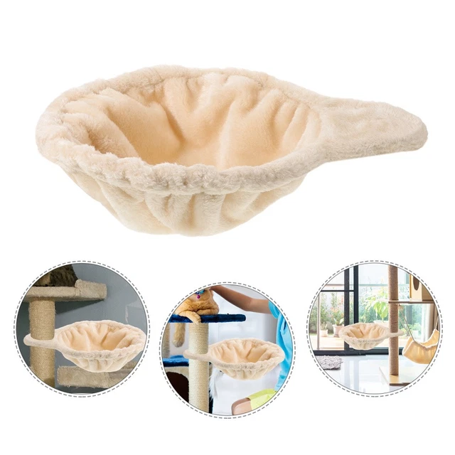 CAT TREE HAMMOCK Replacement Tree Basket Lounger Soft Plush Kittens ...